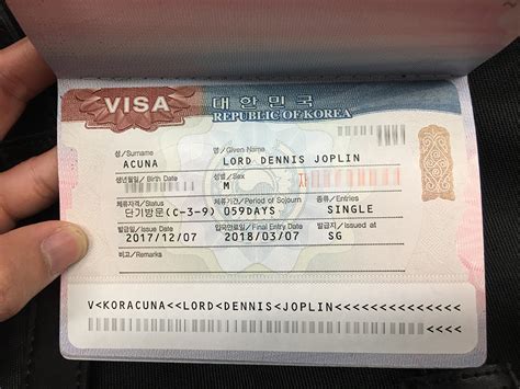 South Korea Tourist Visa Application For Filipinos In Singapore Lord