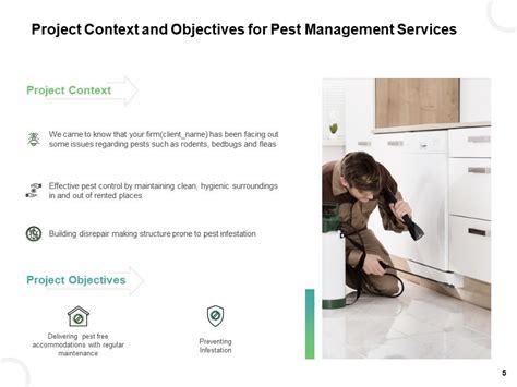Pest Management Services Proposal Powerpoint Presentation Slides