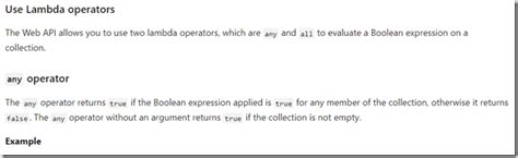 Lambda Operators In Web Api It Aint Boring