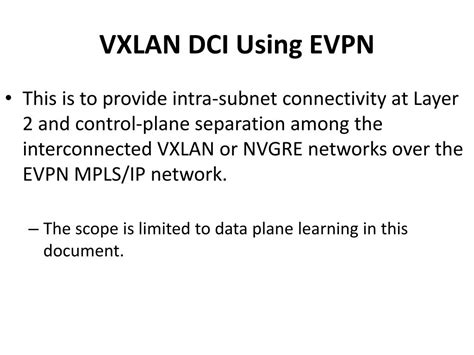 Ppt Vxlan Dci Using Evpn Powerpoint Presentation Free Download Id