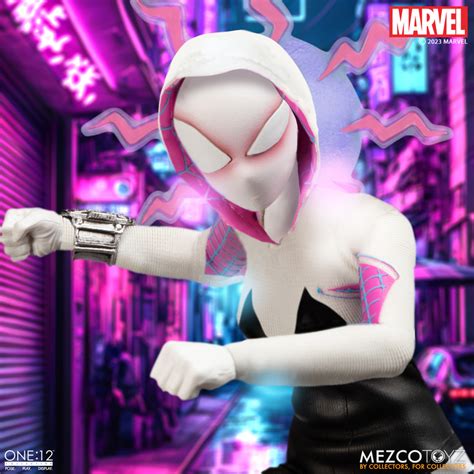 One12 Collective Ghost Spider Mezco Toyz