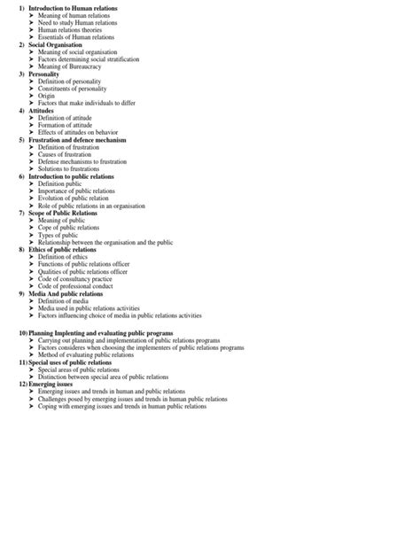 Human Public Relations Knec Download Free Pdf Public Relations