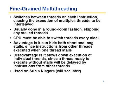 Cpe 731 Advanced Computer Architecture Thread Level Parallelism