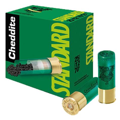 ⊶ Schrotpatronen Cheddite Standart Kal 12 34 G № 3 Konzentrat ≫