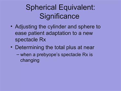 Beginners Guide Spherical And Cylindrical Lenses Ppt