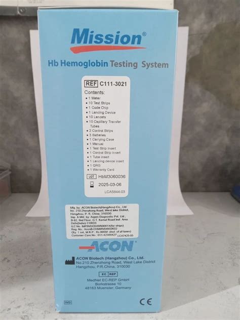 Automatic Hb Hemoglobin Testing System At ₹ 3500 Box In Chennai Id 2854918418988