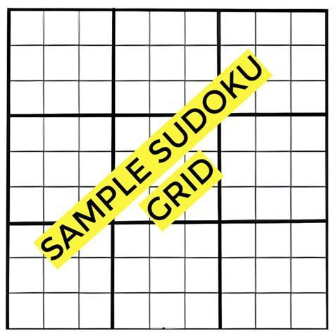Printable Blank Sudoku Sudoku Grid Sudoku Game Sheets Brain Activity Game Blank Sudoku
