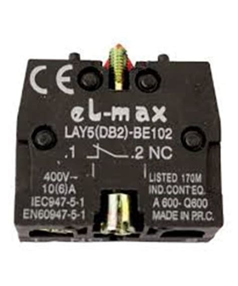 LAY5 Yedek Kontak Blok 1NO Yeşil | ticimax.com