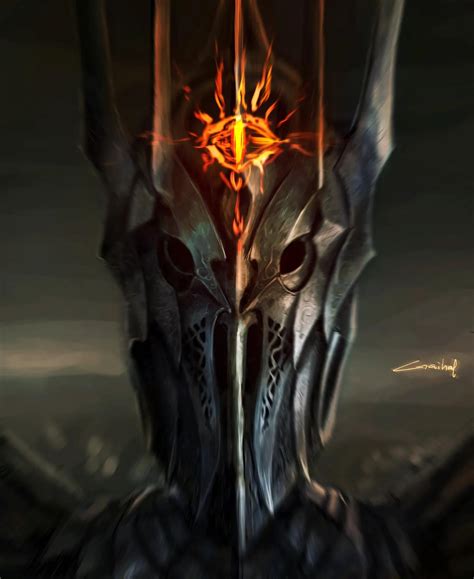 Sauron Fan Art By Me R Lotr
