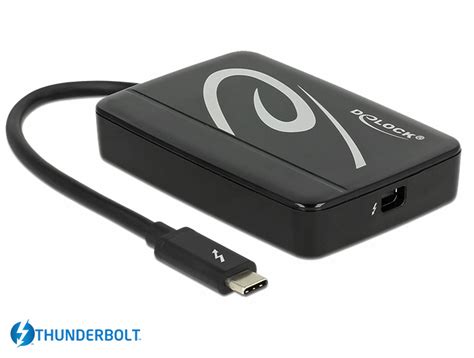 Adaptor Thunderbolt 3 Usb Tip C La Thunderbolt T M Delock 62709