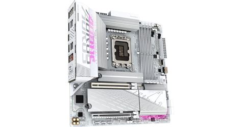 Gigabyte B860m Aorus Elite Wifi6e Ice Socket 1851 Moederbord Zilver Wit Raid 2 5gb Lan Wi Fi