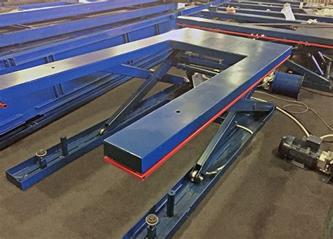 Piano Elevatore A Pantografo Piatto Forma A U Gidrolast UX211