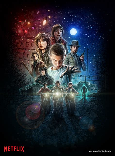 Stranger Things Official Poster On Behance