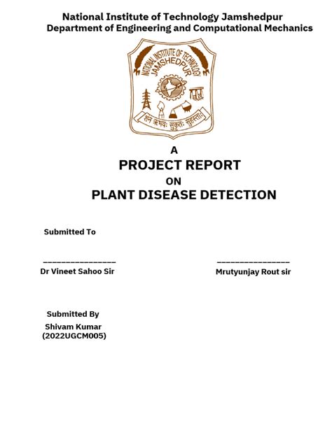 528595542 Plant Leaf Disease Detection Using Cnn Report Pdf Pdf Class Computer Programming