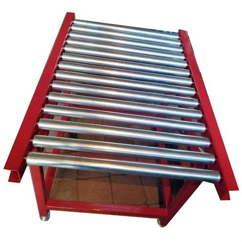 20 Feet Mild Steel Roller Conveyor Capacity 400kg At 9000 Piece In