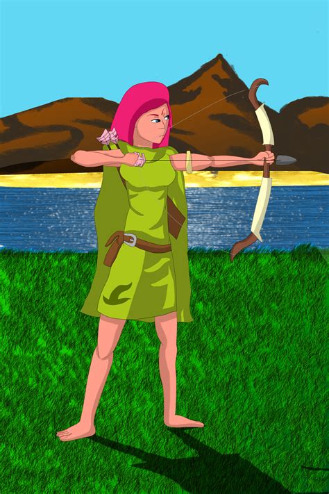Clash Of Clans Archer By Paulwall541 On Deviantart