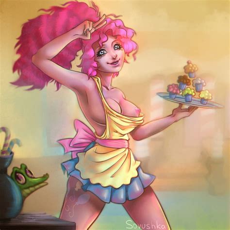 Rule 34 1girls Apron Blue Eyes Breasts Cupcake Cutie Mark Female Food
