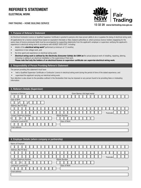 Referee Statement For Electrical Work Pdf Electrical Wiring