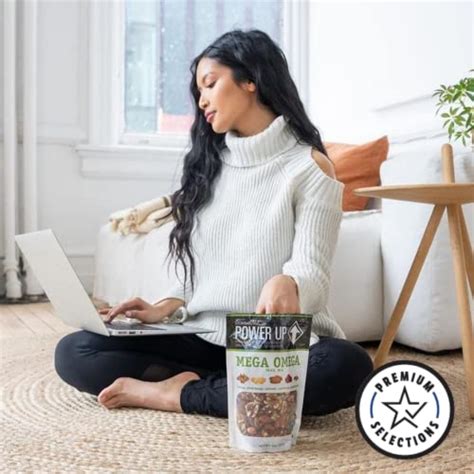 Gourmet Nut Power Up Trail Mix 26oz Each 2 Pack Mega Omega Trail Mix