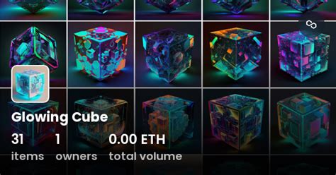Glowing Cube Collection Opensea