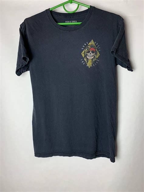 Vintage Guns N Roses World Tour T Shirt Rock Band Size M Etsy