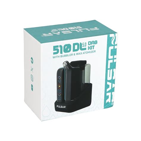 Pulsar Dl 50 Bubbler Dab Kit With Wax Atomizer 1000mah Inhalco