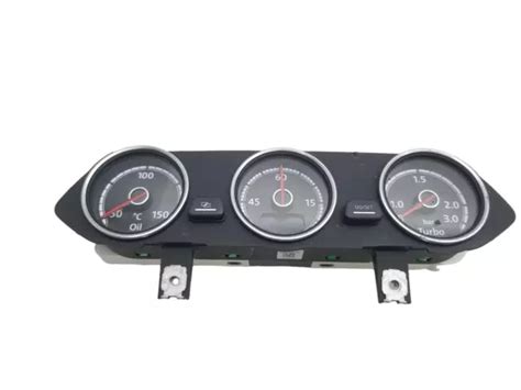 Volkswagen Scirocco Speedometer Speedo Clock 20 Diesel 6 Speed Auto