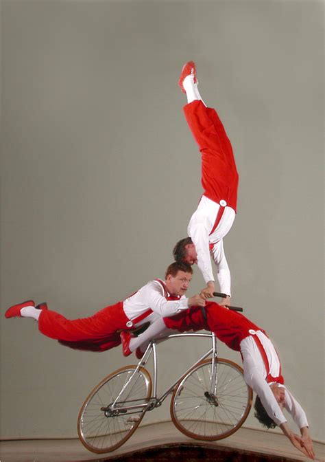 Pedalos Rad Akrobatik Show Ortsmuseum Binningen