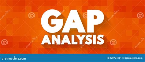 Gap Analysis Involves The Comparison Of Actual Performance With
