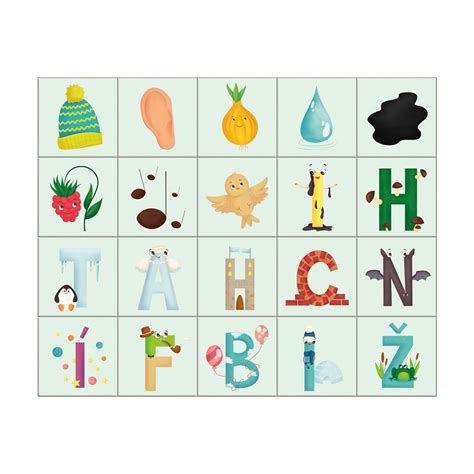 Dřevěné Kostky Abeceda 20 Ks Bambulincz Hračky Potřeby A Vybavení Pro Děti