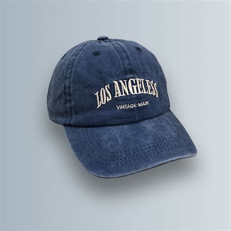 Hivenmax Vintage Washed Los Angeles Embroidery Cap 1211
