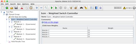 jmeter users in csv file repeated in throughput controller stack