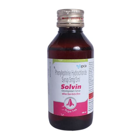 Solvin Decongestant Syrup View Usage Side Effects Price And Subtitute Egmedi
