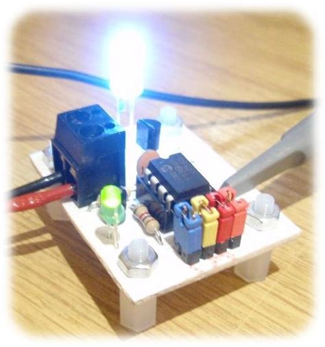 Creating Dazzling Effects With An Led Strobe And Pic F