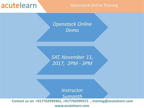 Best Openstack Training Institute In Hyderabad Acutelearn Hyderabad