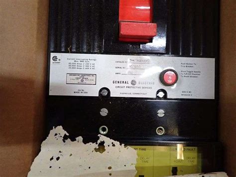 Lot Of Ite And Ge Circuit Breakers Yellow Tag Auctions