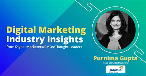 Interview With Purnima Gupta Head Of Digital Marketing Dalmia Cement