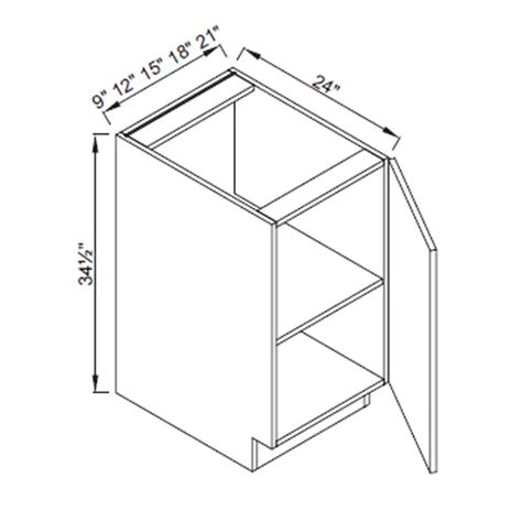 Matte White Base Full Door 09″ Homerenonation