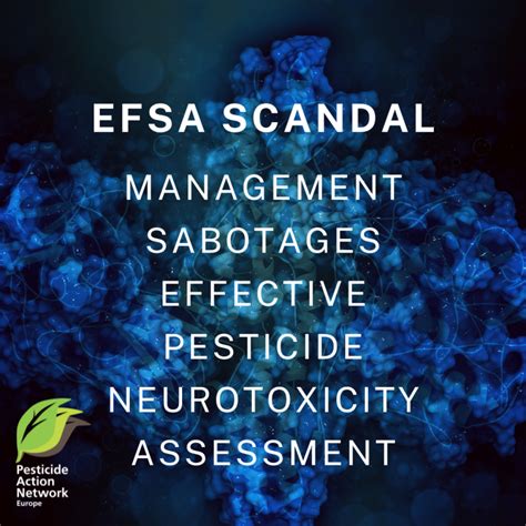 Efsa Scandal Management Sabotages Effective Pesticide Neurotoxicity