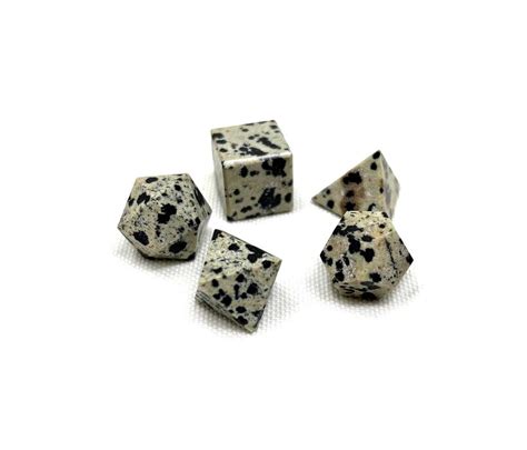 Geometry Set Dalmatian Jasper 5 Pc Set New Arrivals Vd Importers Inc