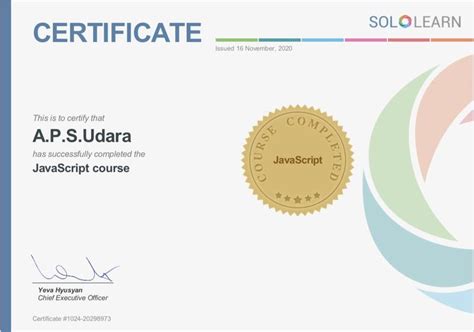 Sachintha Udara On Linkedin Javascript Sololearn