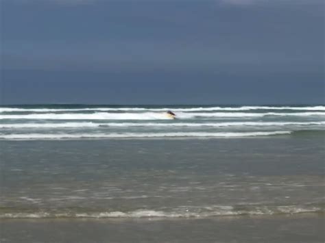Perranporth Rnli Lifeguards Rescue Kayaker Rnli