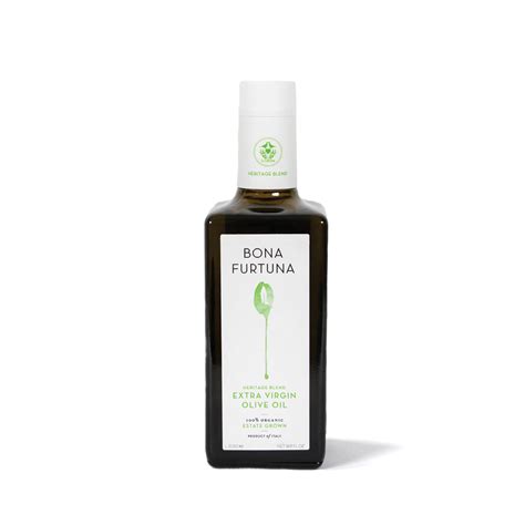 Organic Sicilian Extra Virgin Olive Oil Bona Furtuna