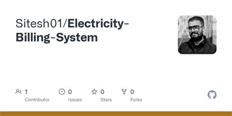 Github Sitesh Electricity Billing System