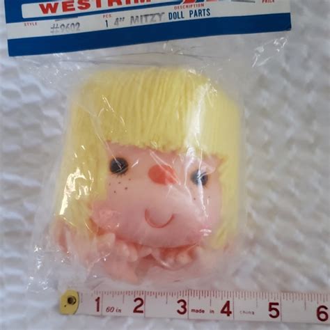 Vintage Other Vintage Ice Cream Doll Mitzy Doll Head Yellow Poshmark