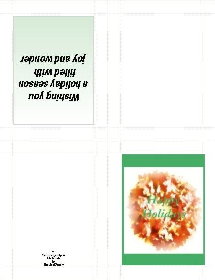 KB Corel Creating A Holiday Card Using WordPerfect