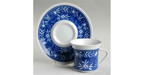 Mandarin Flat Cup And Saucer Set By Mikasa Replacements Ltd