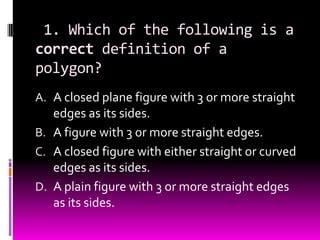 Soalan Polygon Ppt