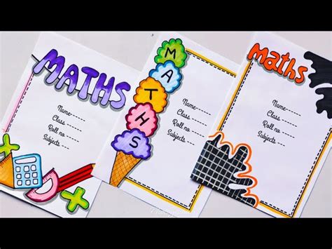 Math Project Designs