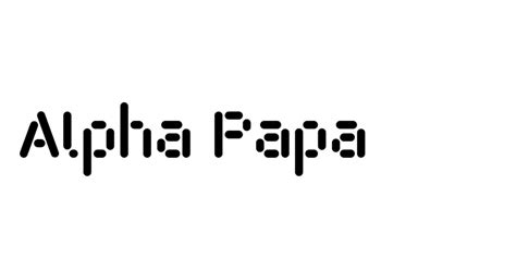 Alpha Papa Wiescher Design In Use Fonts In Use
